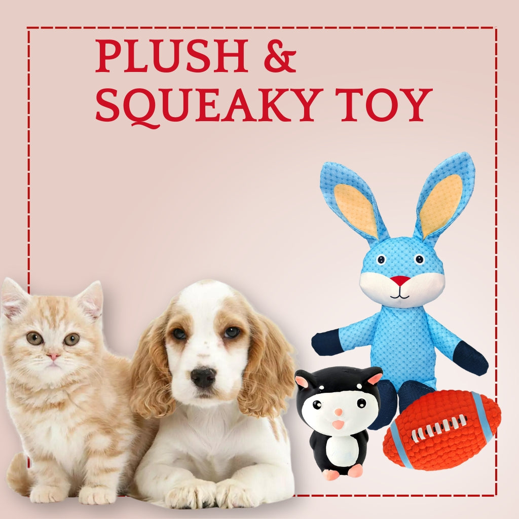 Plush & Squeaky Toys – Foodie Puppies