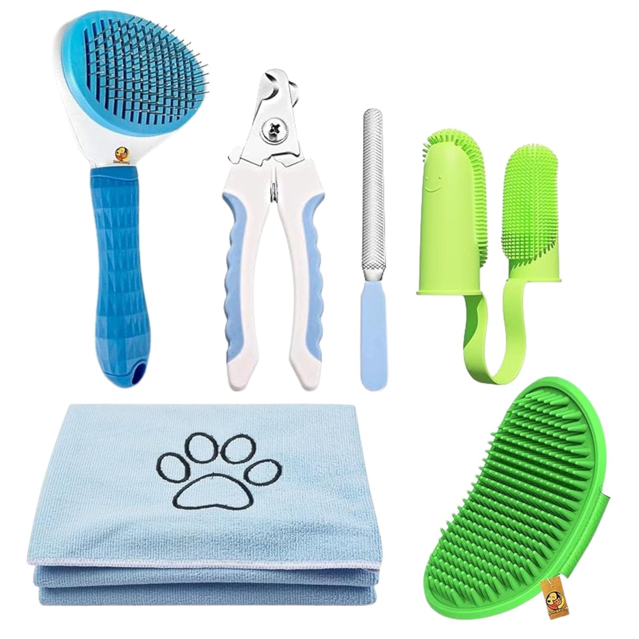 Pet 5-in-1 Grooming Combo for Dogs & Puppies – Foodie Puppies