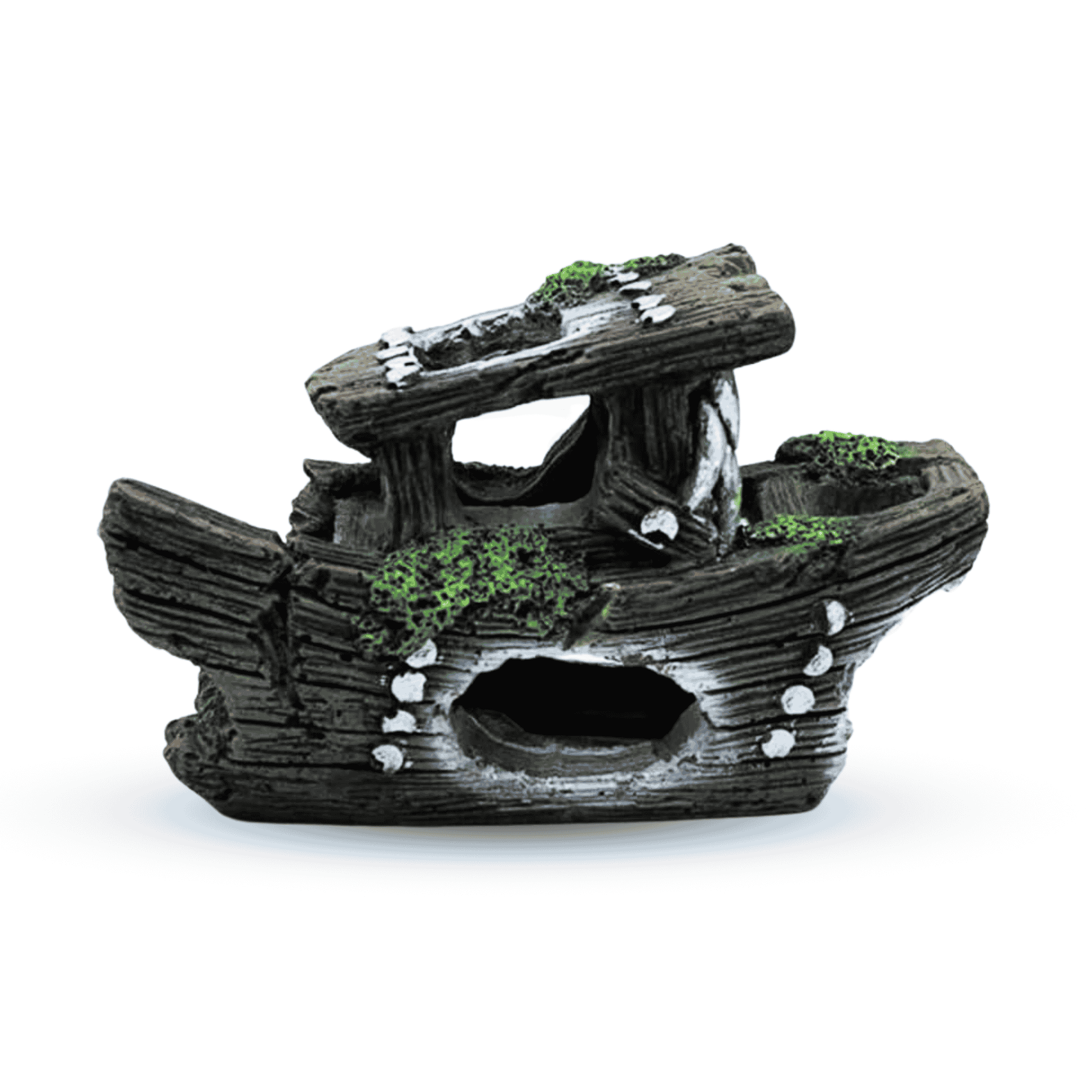 Thematic Wood Ship Decor for Aquarium, Fish Tank Accessories, Pond and ...